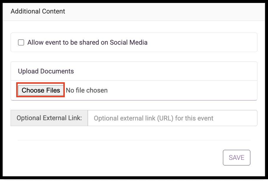 Adding Documents to an Event – Seatrobot Support