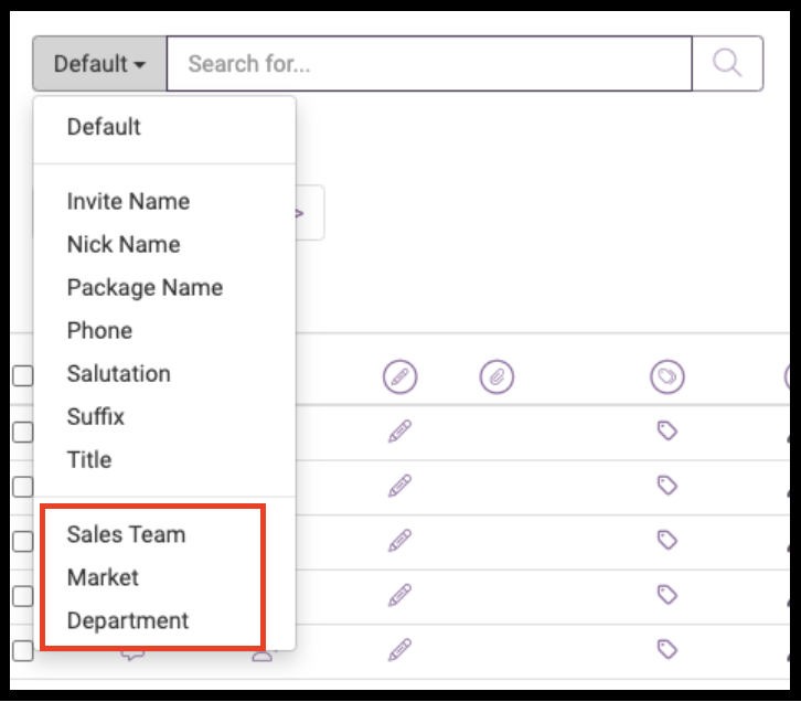 Guest List Search Functions – Seatrobot Support