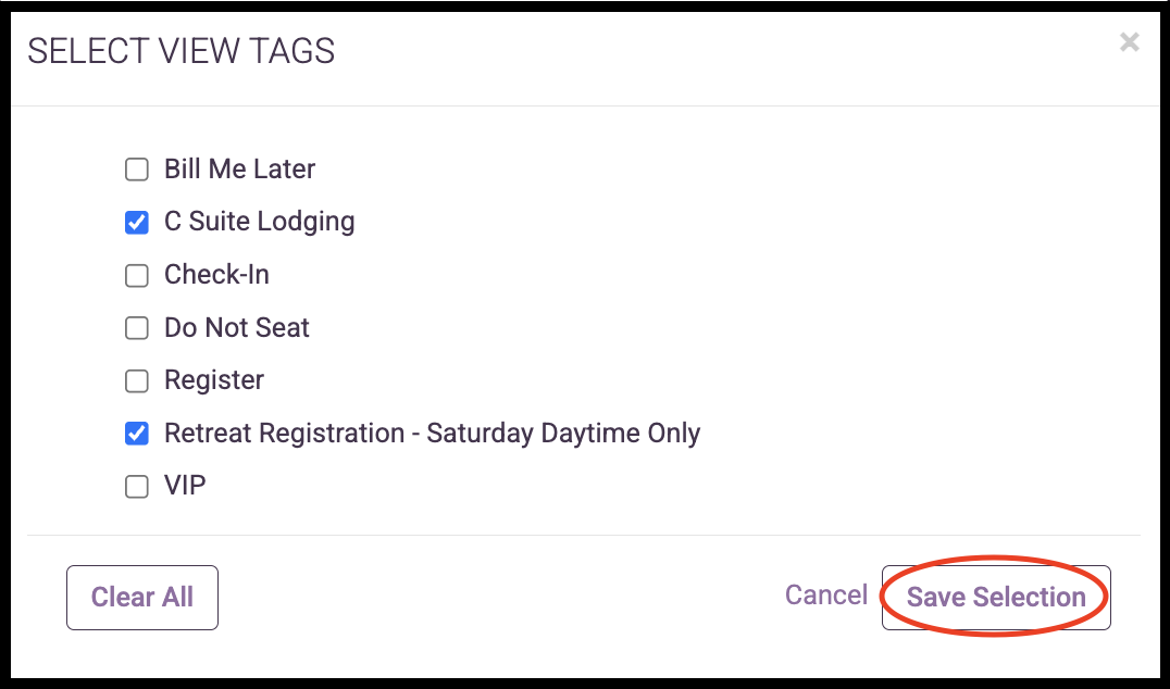 Check-In Guests By Tag – Seatrobot Support