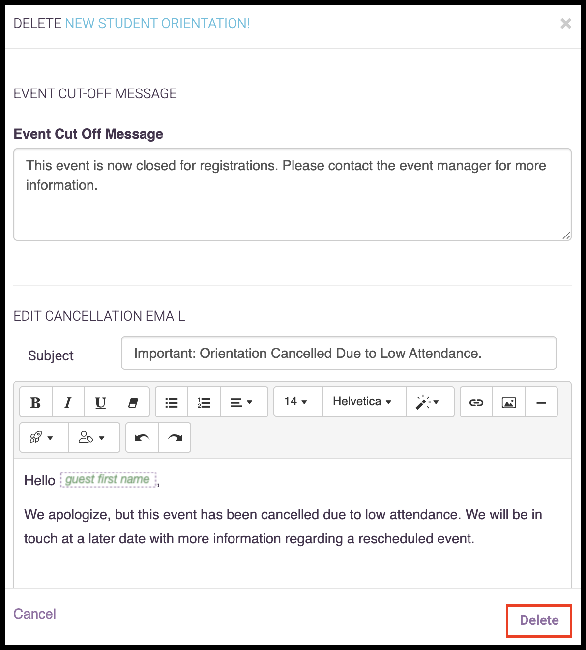 My event has been canceled. What should I do? – Seatrobot Support