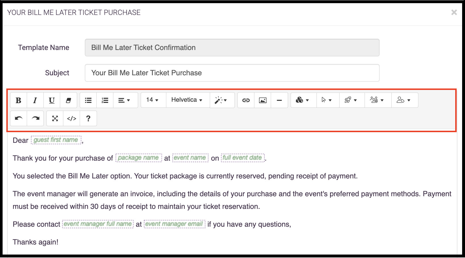 Bill Me Later Ticket Confirmation – Seatrobot Support